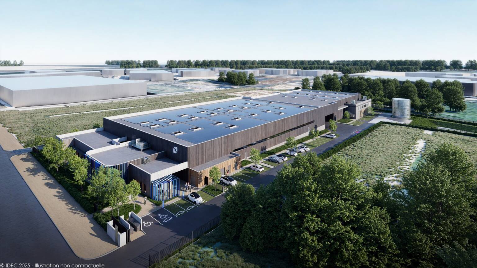 Nouvelle étape franchie sur le chantier du futur site industriel de la ...
